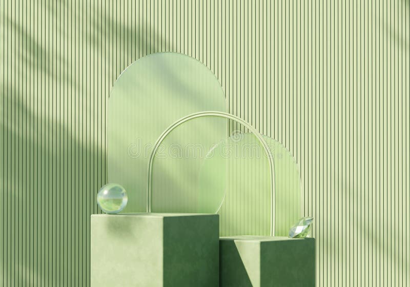 Abstract Exotic Minimal Modern Podium Platform for Product Display ...