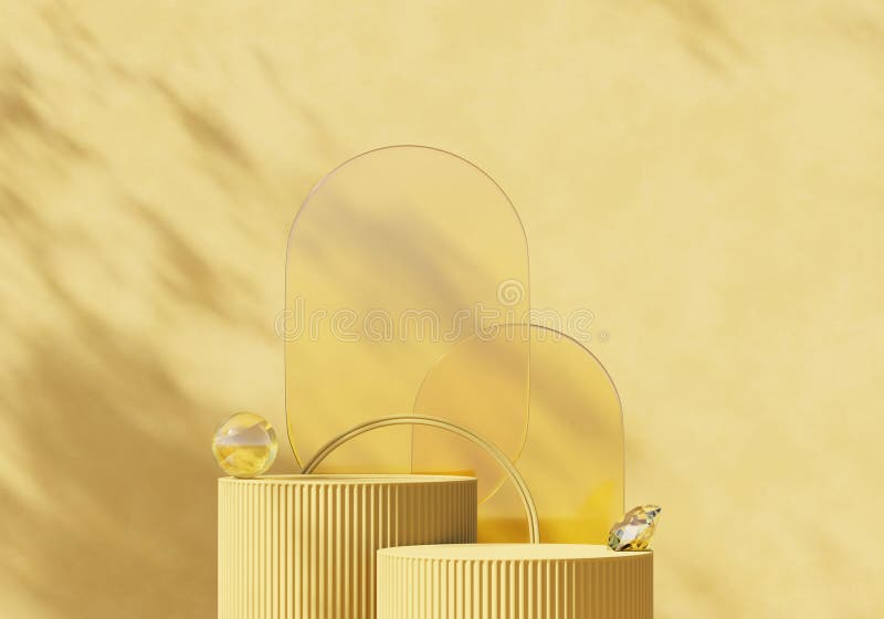 Abstract Exotic Minimal Modern Podium Platform for Product Display ...