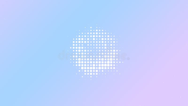 Abstract Expanding Dots on Pastel Gradient Stock Footage - Video of ...