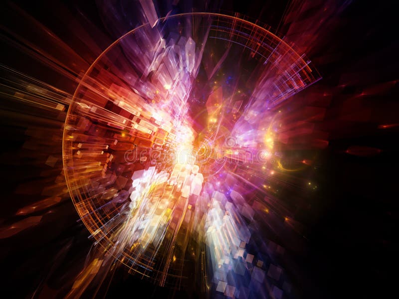 Abstract Expansion stock illustration. Illustration of explosion ...