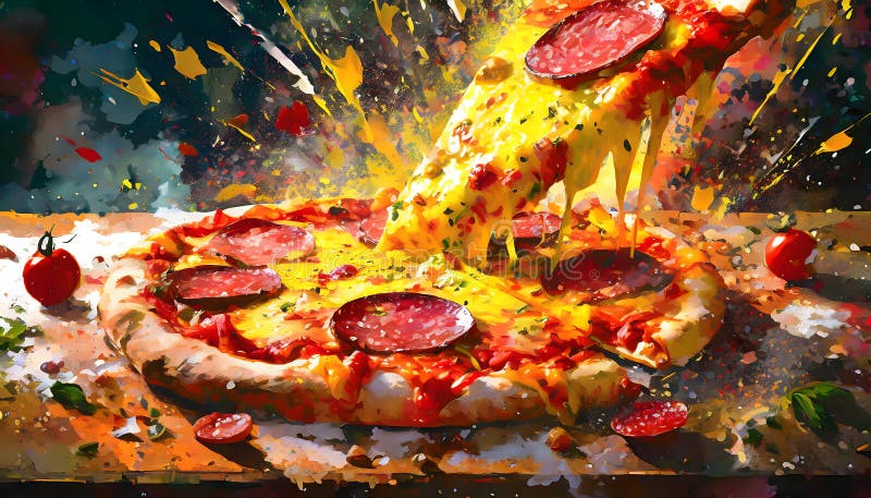 Pizza Paint Stock Illustrations – 1,185 Pizza Paint Stock Illustrations ...