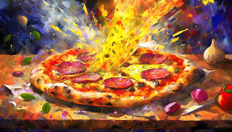 Pizza Paint Stock Illustrations – 1,185 Pizza Paint Stock Illustrations ...