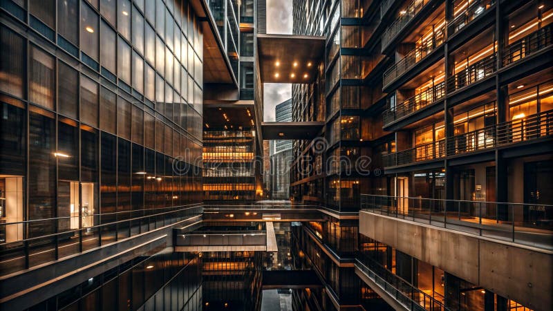 The Abstract Symphony of Architectural Lines and Forms in Urban Spaces ...