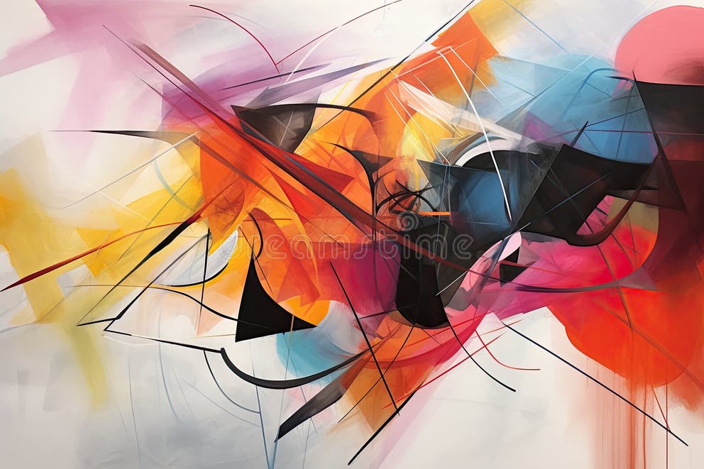 Abstract Explorations Art in the Ordinary. Stock Illustration - Illustration of ordinary ...