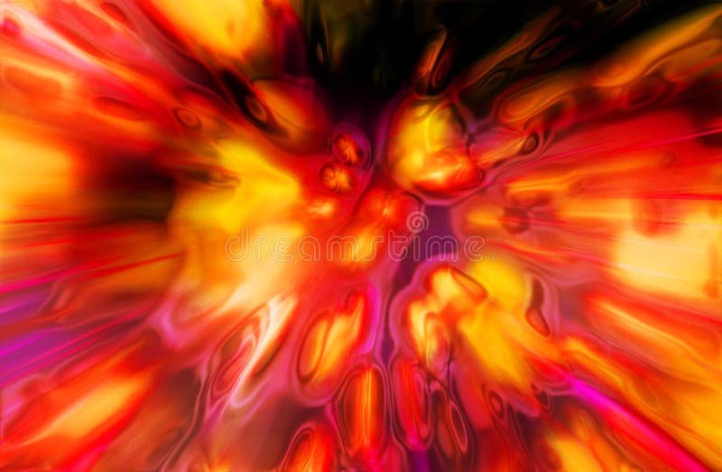 Abstract Explosion Background Stock Illustration - Illustration of boom ...