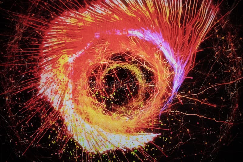 Abstract Explosion Background Stock Image - Image of swirl, curve ...