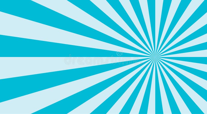 Abstract Explosion Background in Gradient Blue Color. Asian Style Glare ...