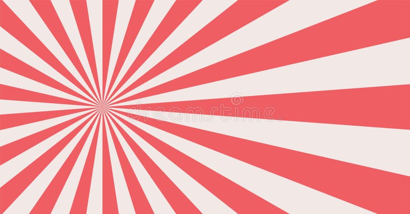 Abstract Explosion Background in Gradient Red Color. Asian Style Glare ...