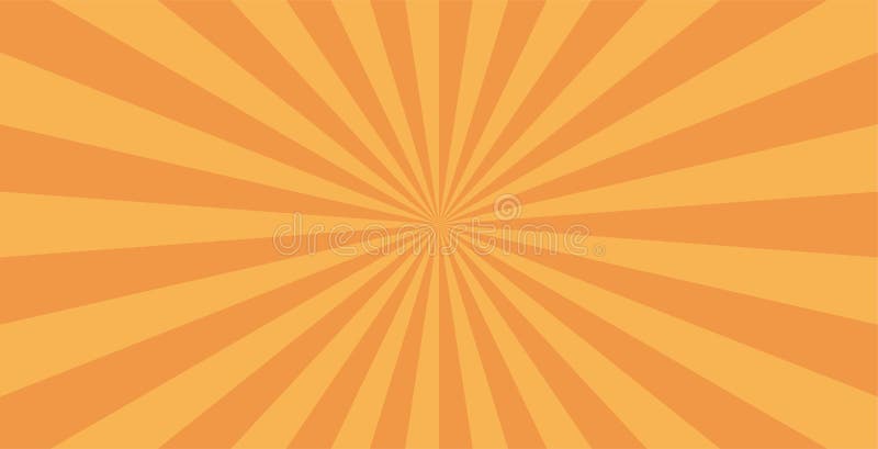 Abstract Explosion Background in Gradient Yellow Orange Color. Glare ...