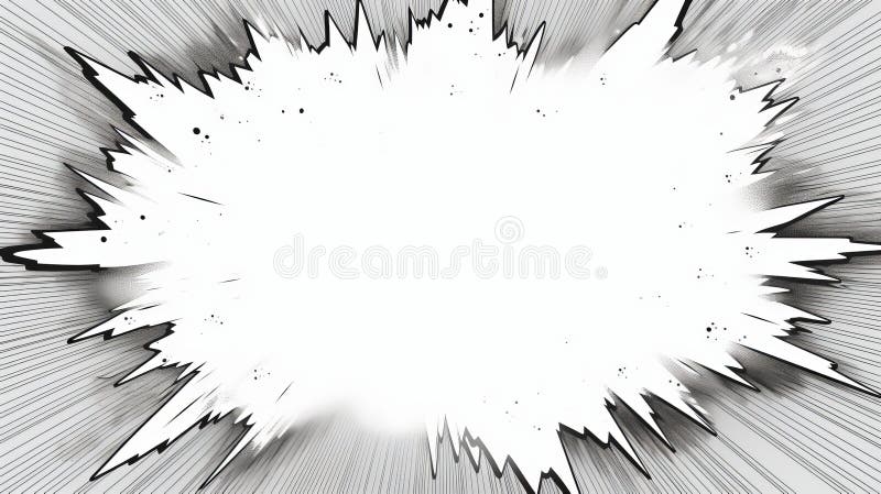 Abstract Explosion Background Vector Comic Character Oblivion Stock ...