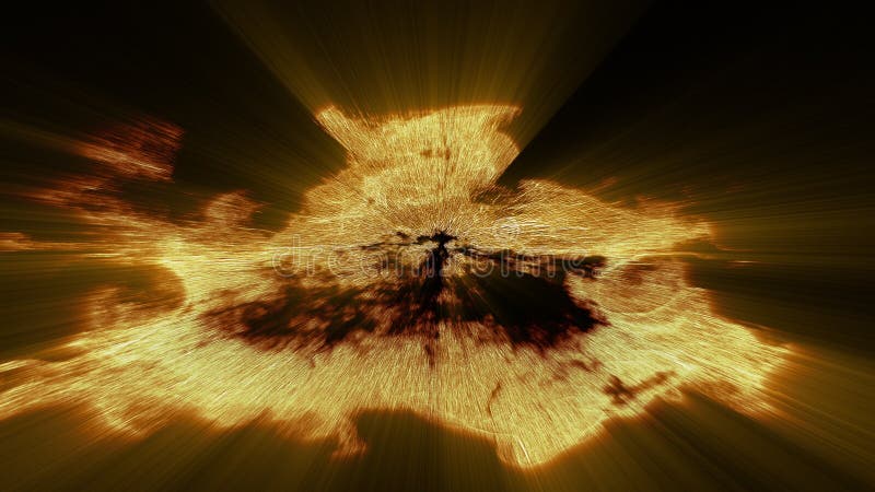 Abstract Explosion with Rays of Light Stock Illustration - Illustration ...
