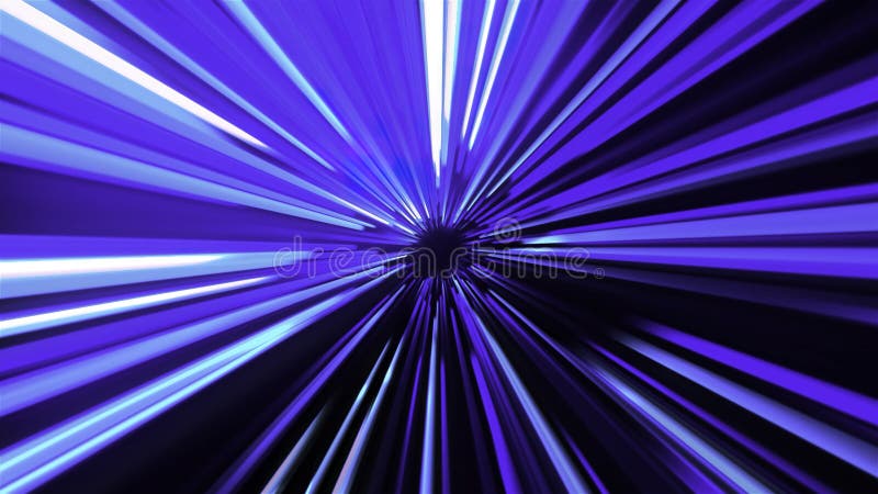 Abstract Explosive Cyberspace Animation Background. Motion. Blue ...