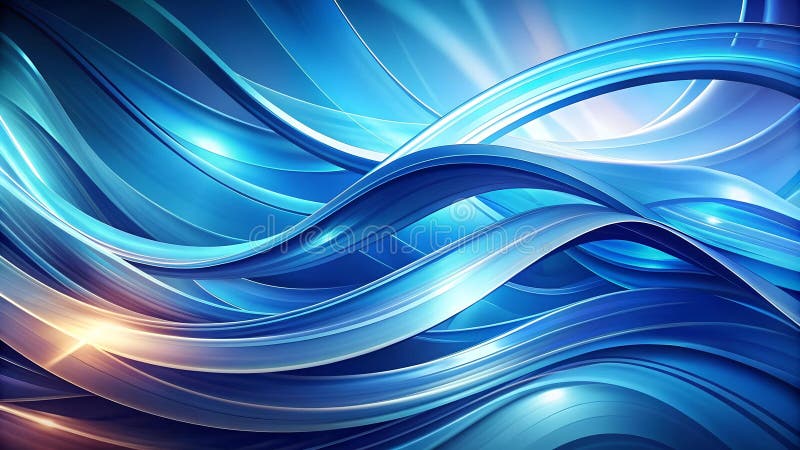 Abstract Expression of Confidence - a Symphony of Blue Generative AI ...