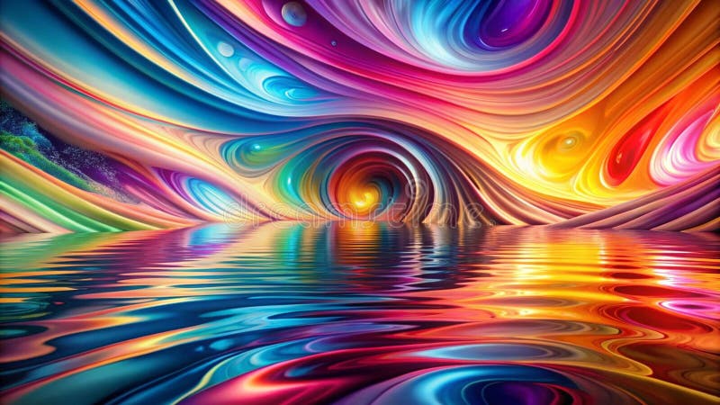 Abstract Expression of Vision and Perspective AI Generated Stock ...