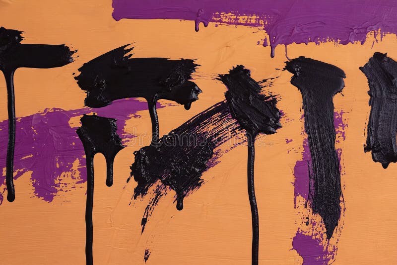 Abstract Expressionism Background with Colorful Paints Texture. AI ...