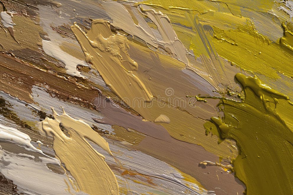 Abstract Expressionism Background with Colorful Paints Texture. AI ...