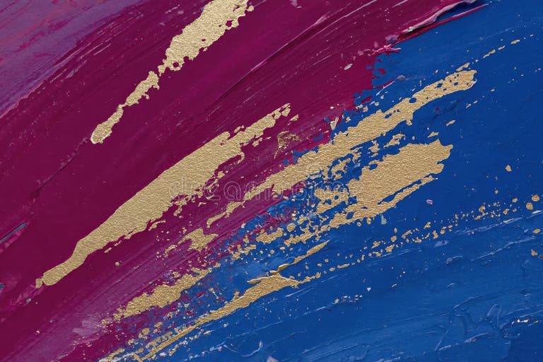 Abstract Expressionism Background with Colorful Paints Texture. AI ...