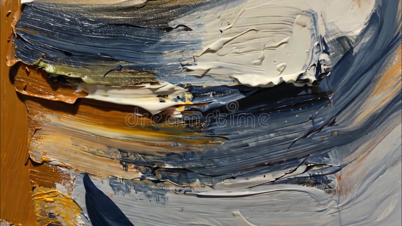 Abstract Expressionism Background with Colorful Paints Texture. AI ...