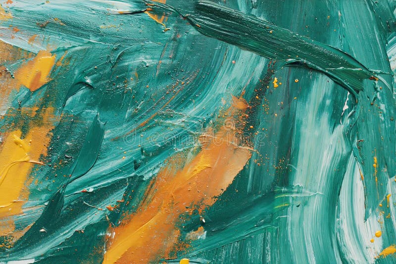 Abstract Expressionism Background with Colorful Paints Texture. AI ...