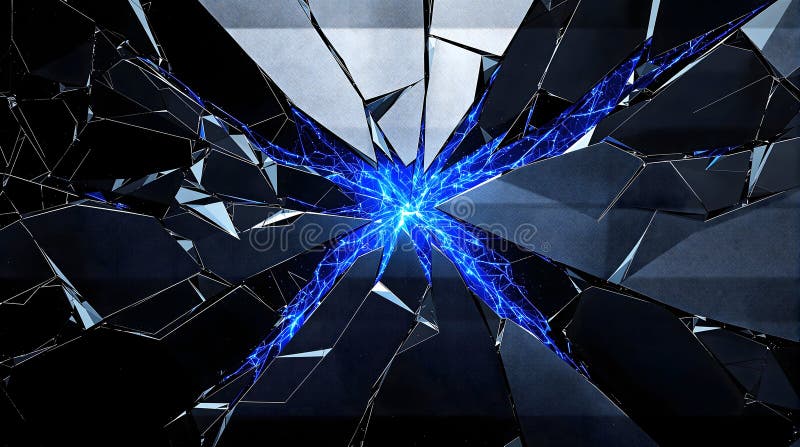 Abstract Expressionism, Broken Forms, Silver-Gray & Jagged Edges ...