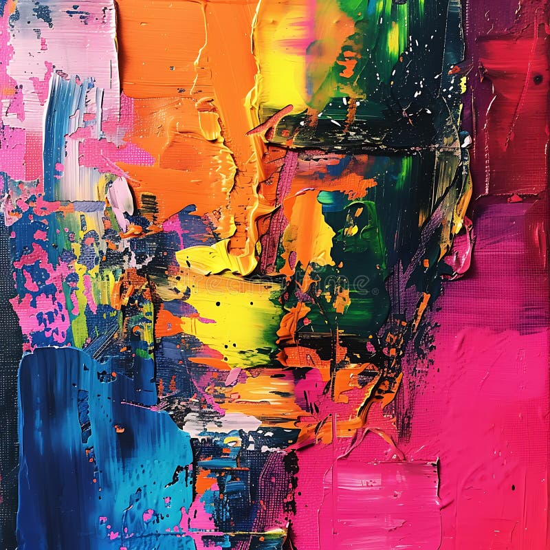 "Abstract Expressionism Masterpiece - Create an Intriguing Stock Image ...