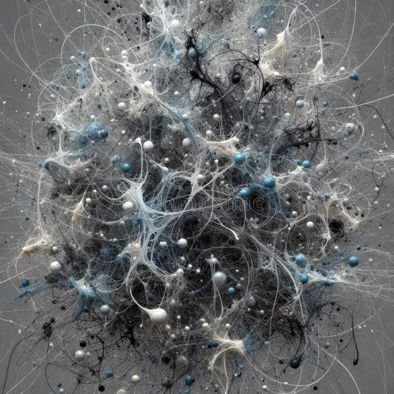 Abstract Expressionism Pastel Patterns Stock Illustration ...