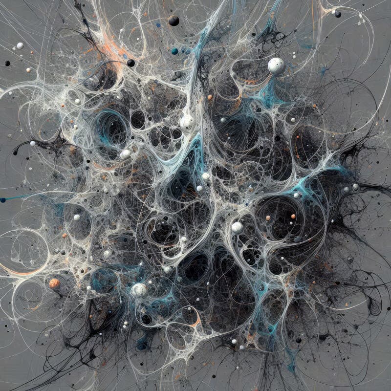 Abstract Expressionism Pastel Patterns Stock Illustration ...