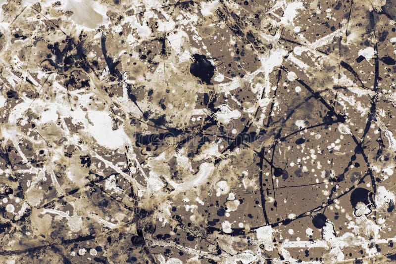 Abstract Expressionism Pattern. Style of Drip Painting Stock Image ...