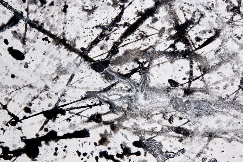 Abstract Expressionism Pattern. Style of Drip Painting Stock Photo ...