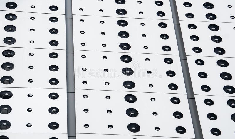 Abstract Exterior Skyscraper Building Pattern Stock Photo - Image of ...