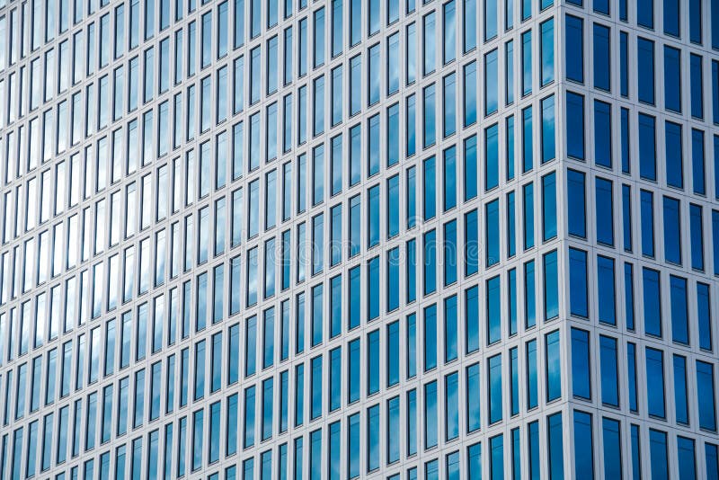 Abstract Exterior Skyscraper Building Pattern Stock Photo - Image of ...