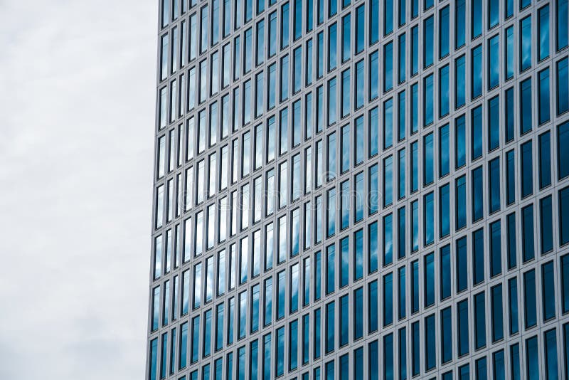 Abstract Exterior Skyscraper Building Pattern Stock Photo - Image of ...