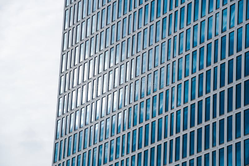 Abstract Exterior Skyscraper Building Pattern Stock Photo - Image of ...