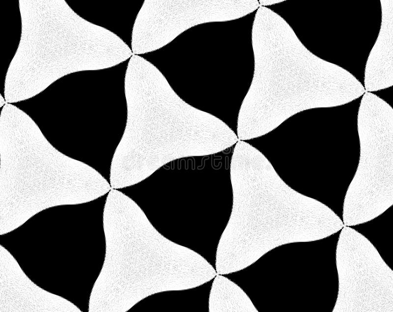 Abstract Extruded Pattern 3D Illustration Stock Illustration ...