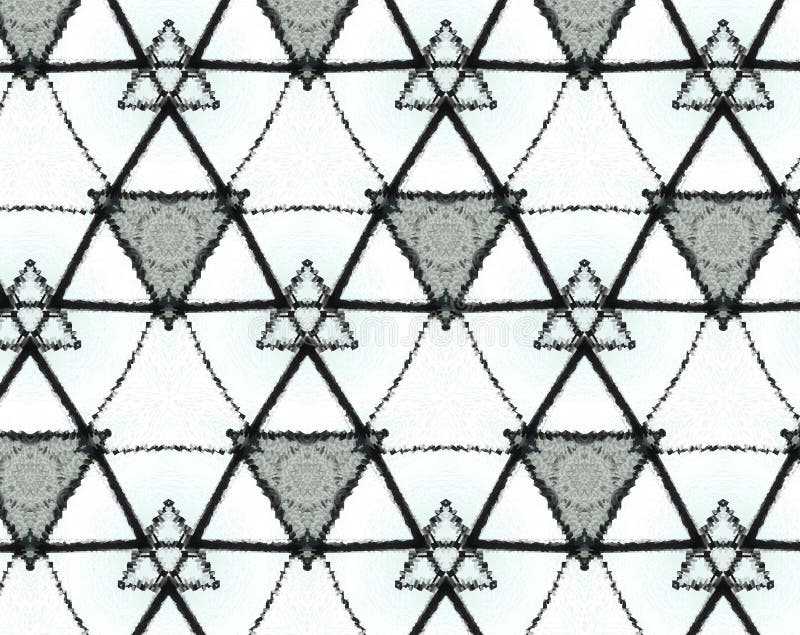 Abstract Extruded Pattern 3D Illustration Stock Illustration ...