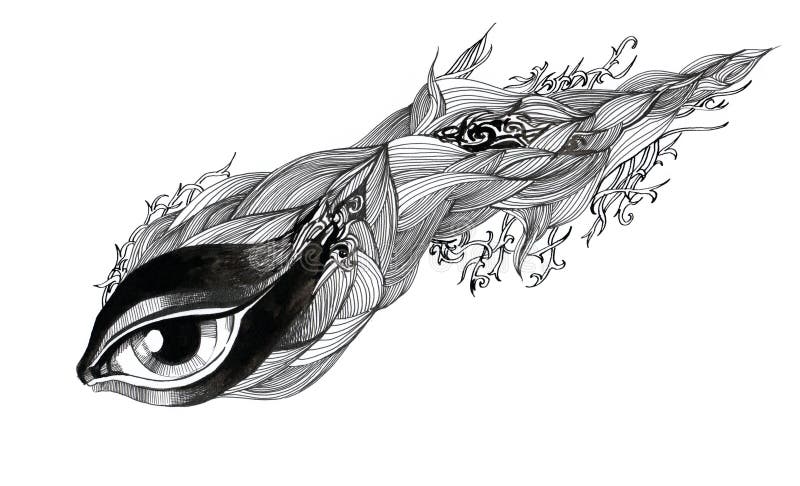 Abstract eye stock illustration. Illustration of isolated - 23525846