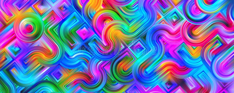 Abstract Eye-catching Colorful Modern Pattern Background Design Stock ...