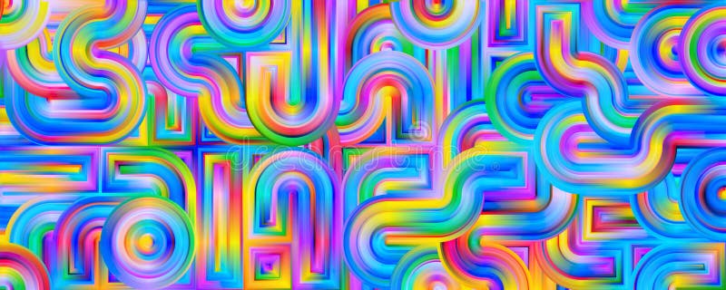 Vivid Abstract Eye Catching Background Wallpaper Stock Illustrations ...