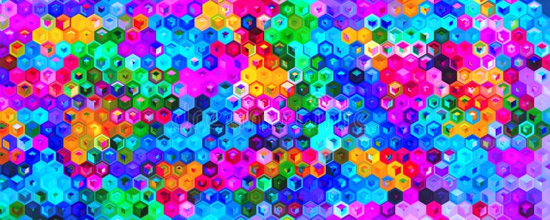 Abstract Eye-catching Colorful Modern Pattern Background Design Stock ...