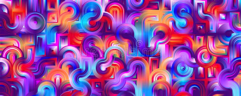 Vivid Abstract Eye Catching Background Wallpaper Stock Illustrations ...