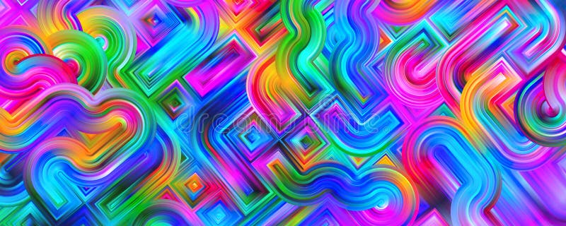 Vivid Abstract Eye Catching Background Wallpaper Stock Illustrations ...