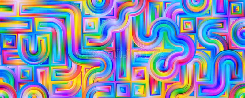 Vivid Abstract Eye Catching Background Wallpaper Stock Illustrations ...