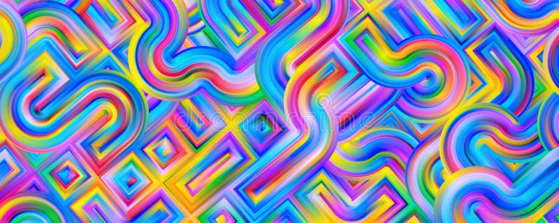 Abstract Eye-catching Colorful Modern Pattern Background Design Stock ...