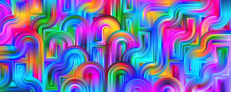 Vivid Abstract Eye Catching Background Wallpaper Stock Illustrations ...