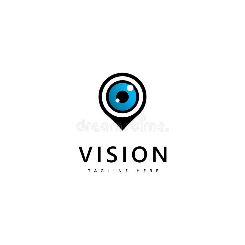 Letter E Eye Vision Company Logo Design Vector Symbol Icon Illustration ...
