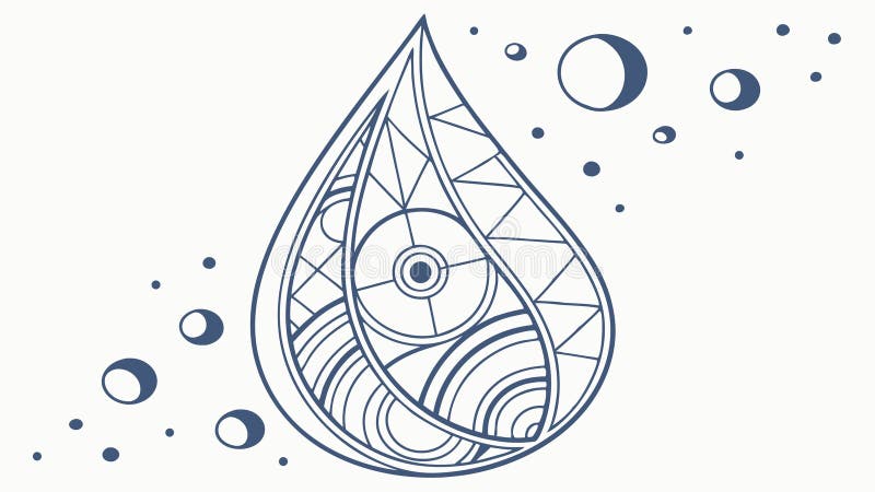 Abstract Eye in Teardrop Shape, Vision and Emotion, Conceptual Art ...