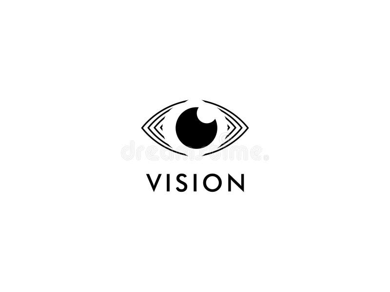 Abstract Eye Vision Logo, Creative Vision Logo Vector Template Stock ...