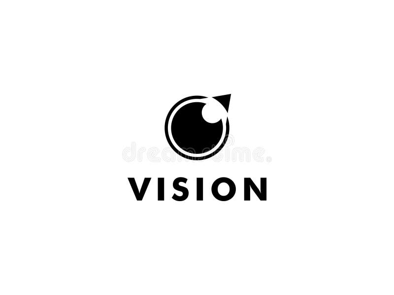 Abstract Eye Vision Logo, Creative Vision Logo Vector Template Stock ...