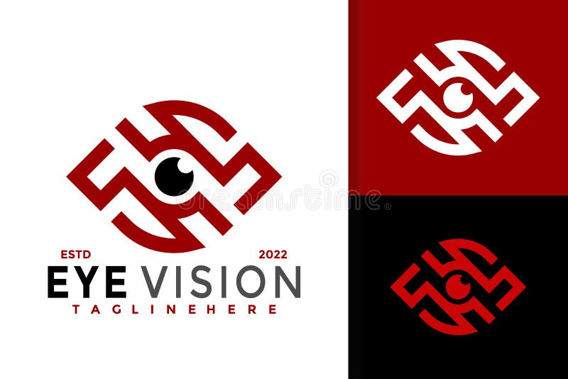 Abstract Eye Vision Logo Design, Brand Identity Logos Vector, Modern ...