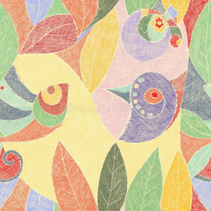 Abstract Eyeball Print with Black Outline Stock Illustration ...